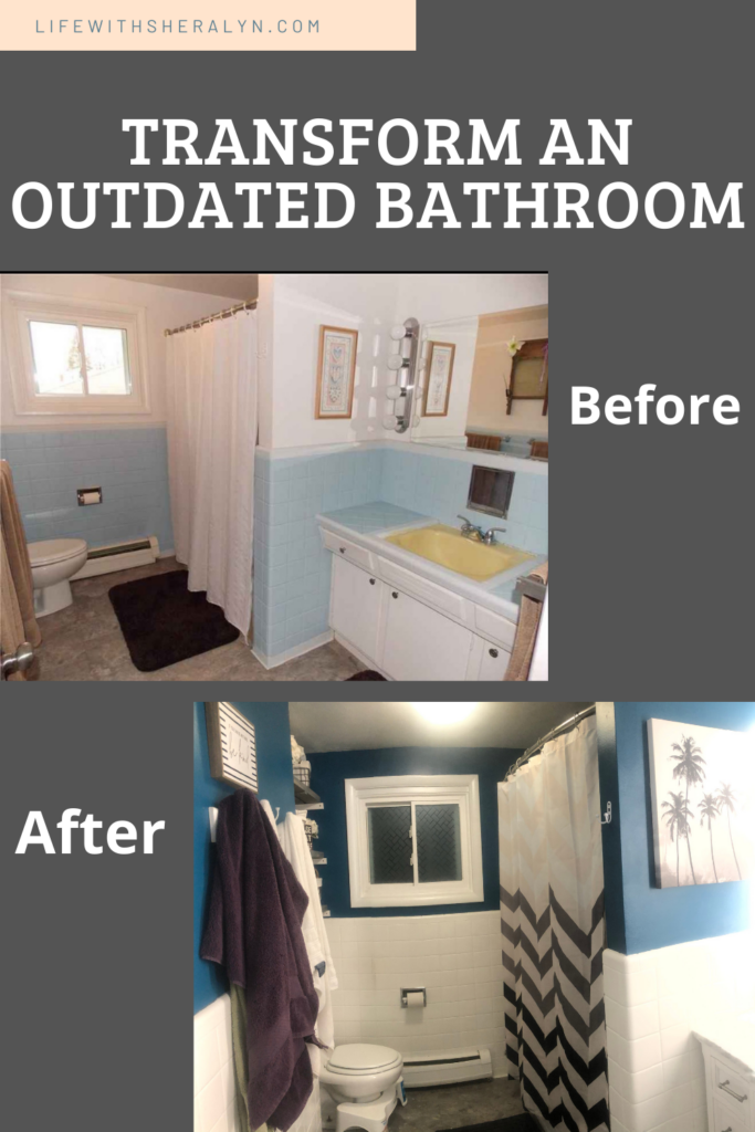 How we Transformed our Outdated Bathroom – Life with Sheralyn